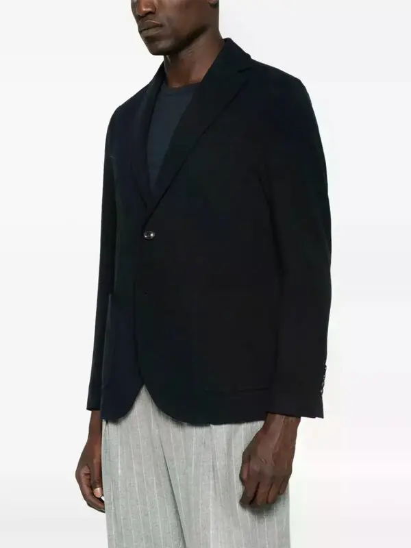 CIRCOLO 1901 Two-button Patch-pocket Blazer - Blue
