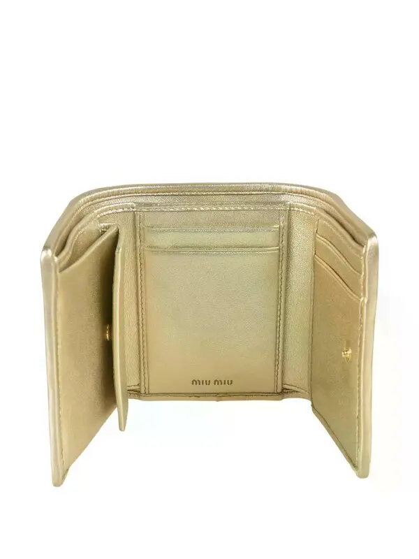 Miu Miu Matelasse-effect Wallet
