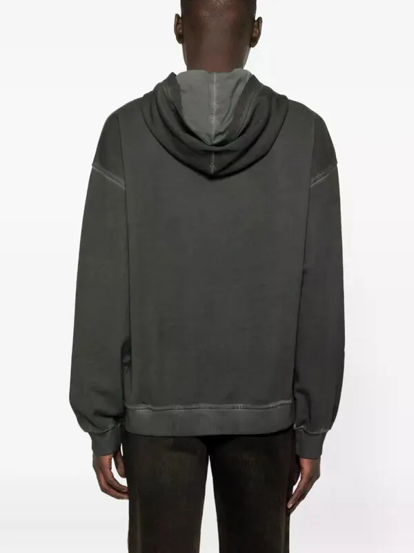 DIESEL® Logo-embroidered Hooded Sweatshirt