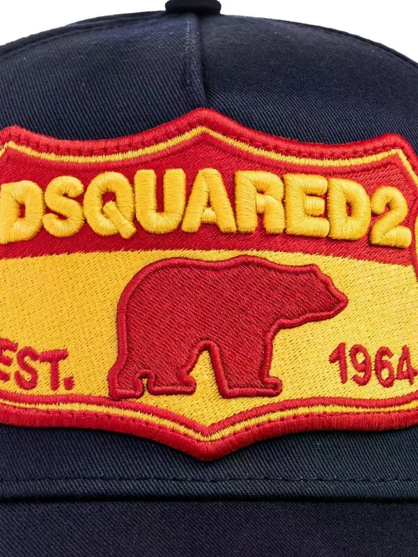 Dsquared2 Bear-patch Baseball Cap