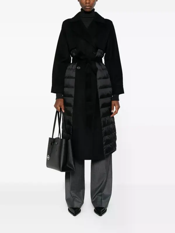 TWINSET Double-breasted Quilted Coat