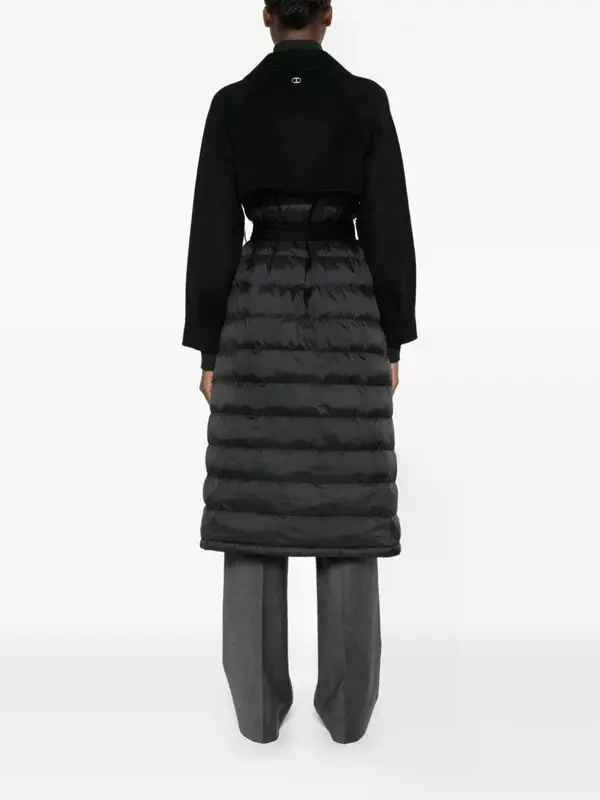 TWINSET Double-breasted Quilted Coat