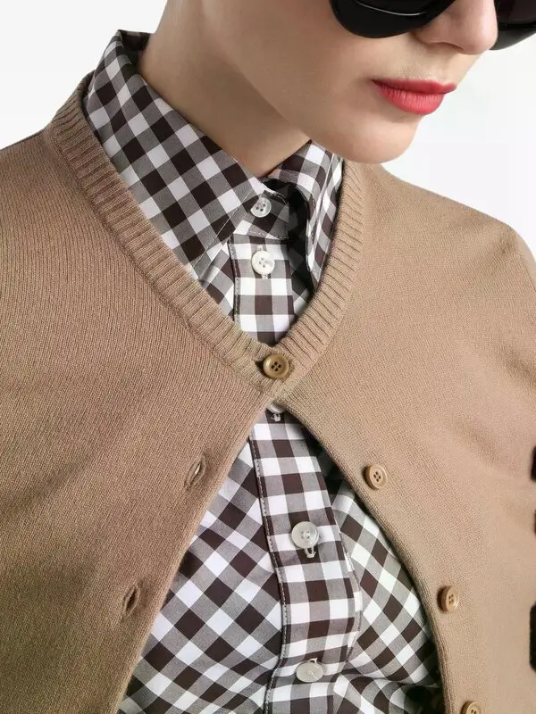 Dolce & Gabbana Button-front Cashmere Cardigan
