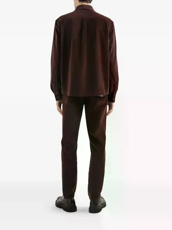 Dolce & Gabbana Corduroy Shirt With Chest Pockets