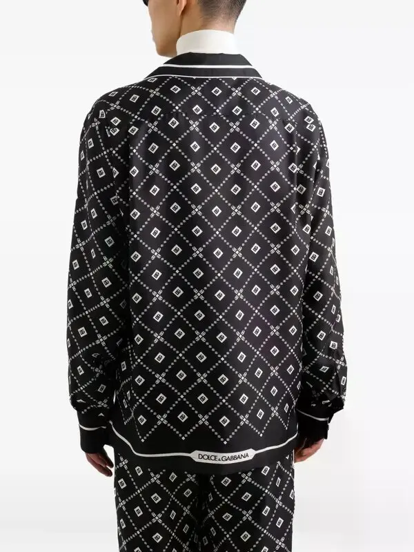 Dolce & Gabbana Geometric-pattern Shirt