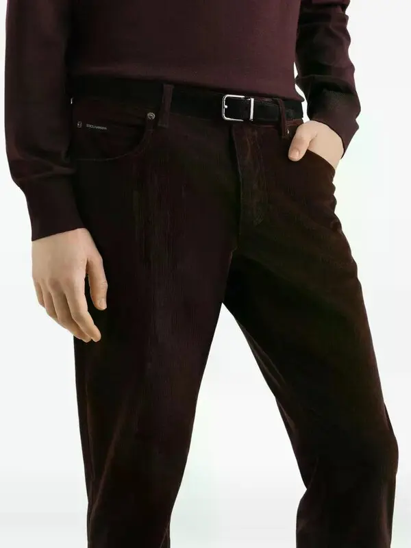 Dolce & Gabbana Velvet Trousers