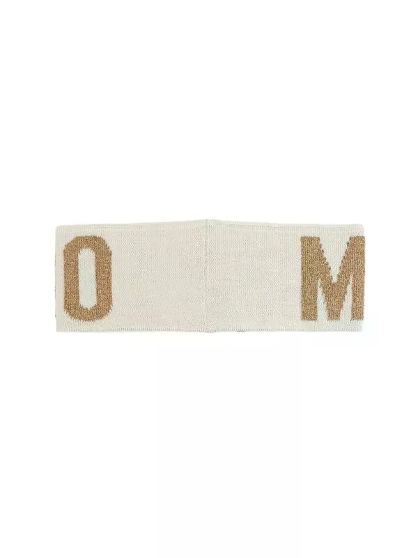 Moschino Logo-intarsia Knit Headband