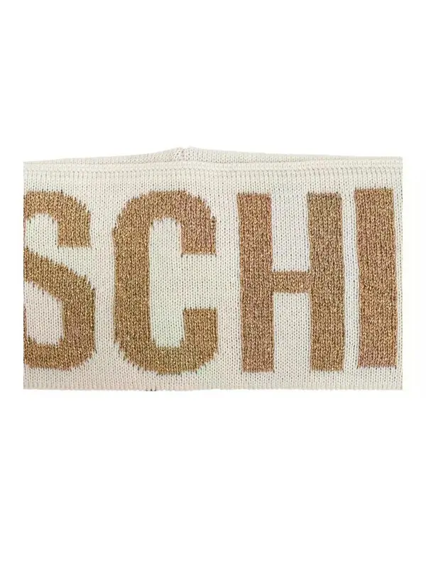 Moschino Logo-intarsia Knit Headband