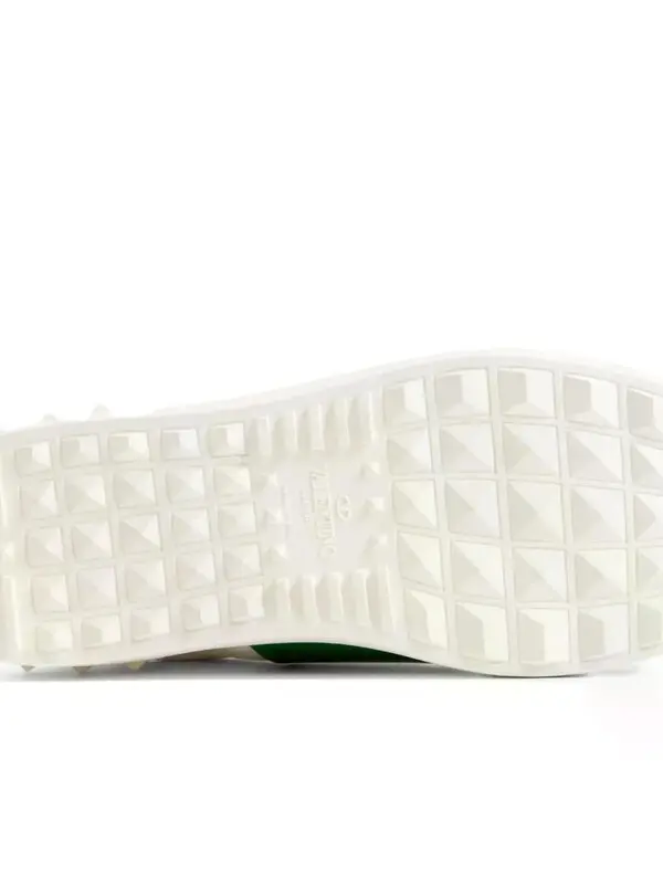 Valentino Garavani Calfskin Band-open Sneakers - White