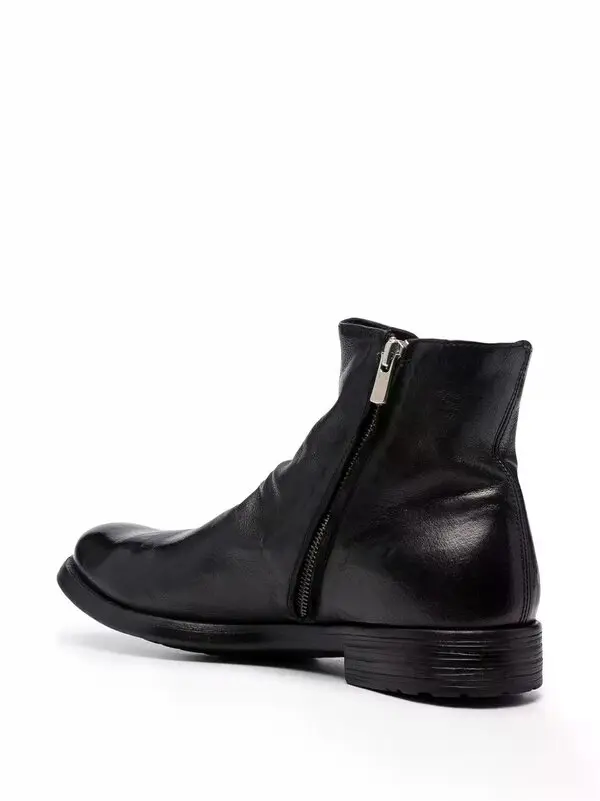 Officine Creative Side-zip Ankle Boots