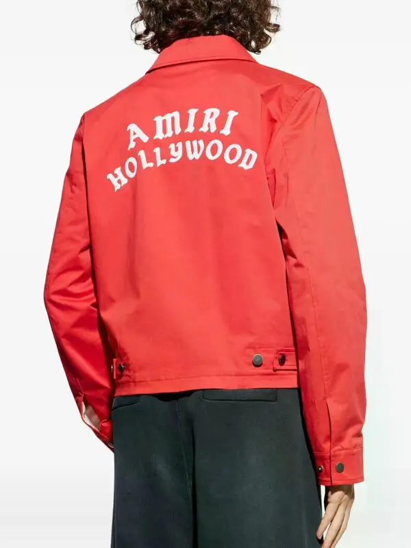 Amiri Embroidered Cotton Jacket