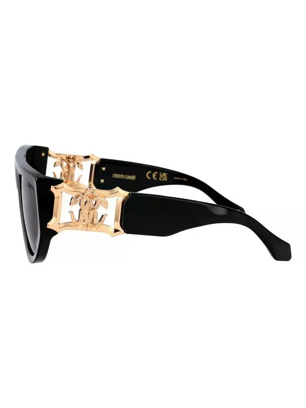 Roberto Cavalli Src063 Round Frame Sunglasses