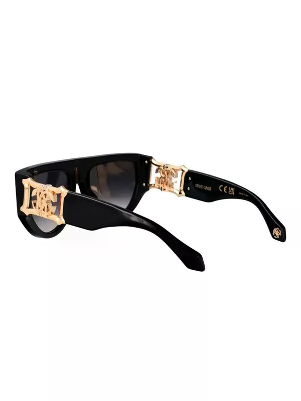 Roberto Cavalli Src063 Round Frame Sunglasses