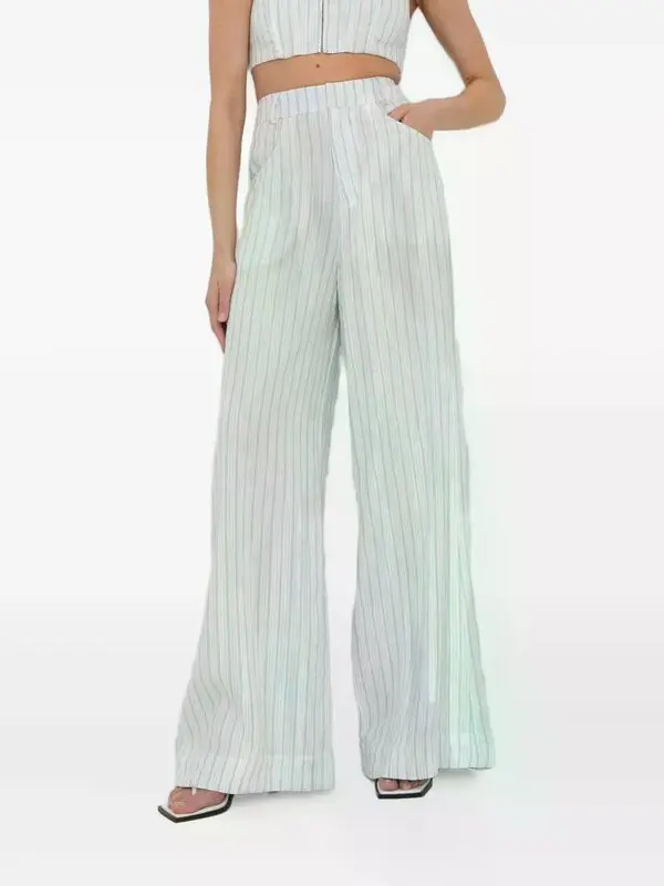 For Love & Lemons Pinstriped Pocket Trousers