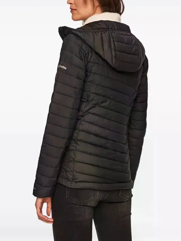 専用　Columbia hooded puffer quilted jacket Columbia Hooded Chevron-Quilted Puffer Jacket - Black - 10% Off