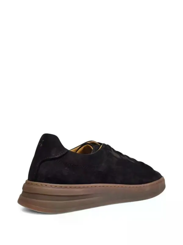 HENDERSON BARACCO Suede Leather Lace-up Trainers