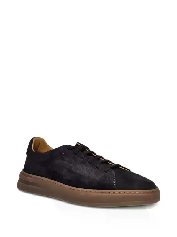 HENDERSON BARACCO Suede Leather Lace-up Trainers