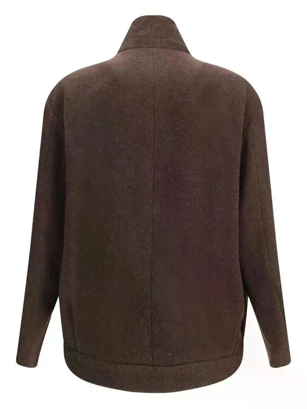 Giorgio Armani Button-fastening Pea Coat