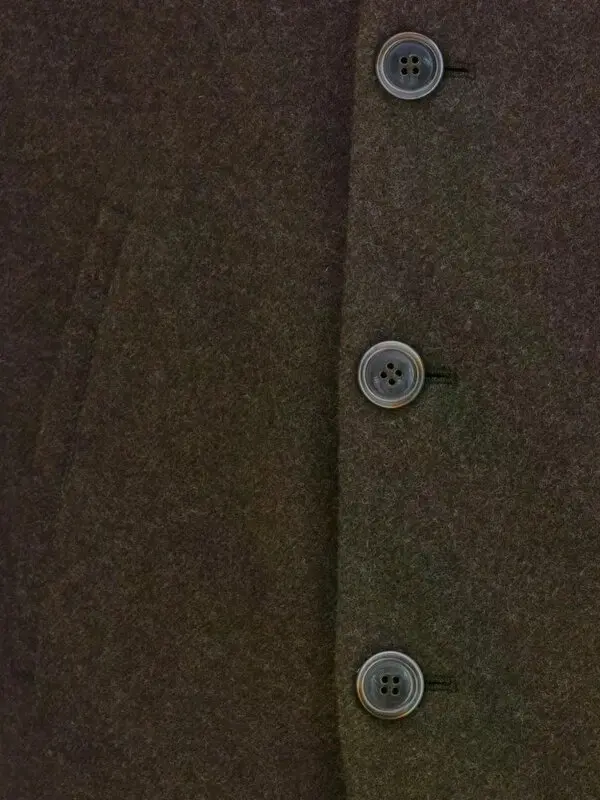 Giorgio Armani Button-fastening Pea Coat