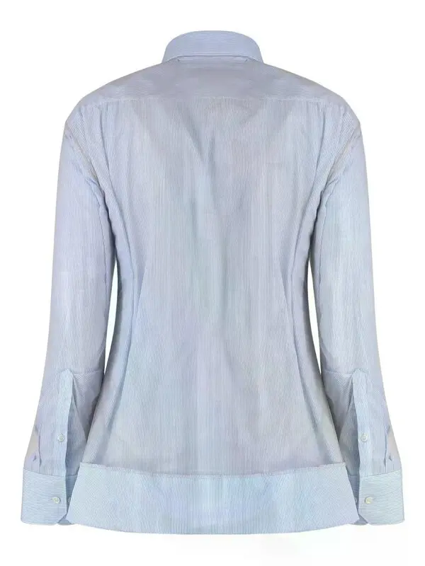 MAISON MARGIELA Striped Gathered Shirt