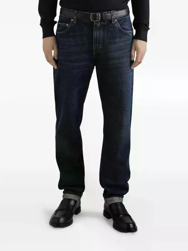 Dolce & Gabbana Five-pocket Cotton Jeans