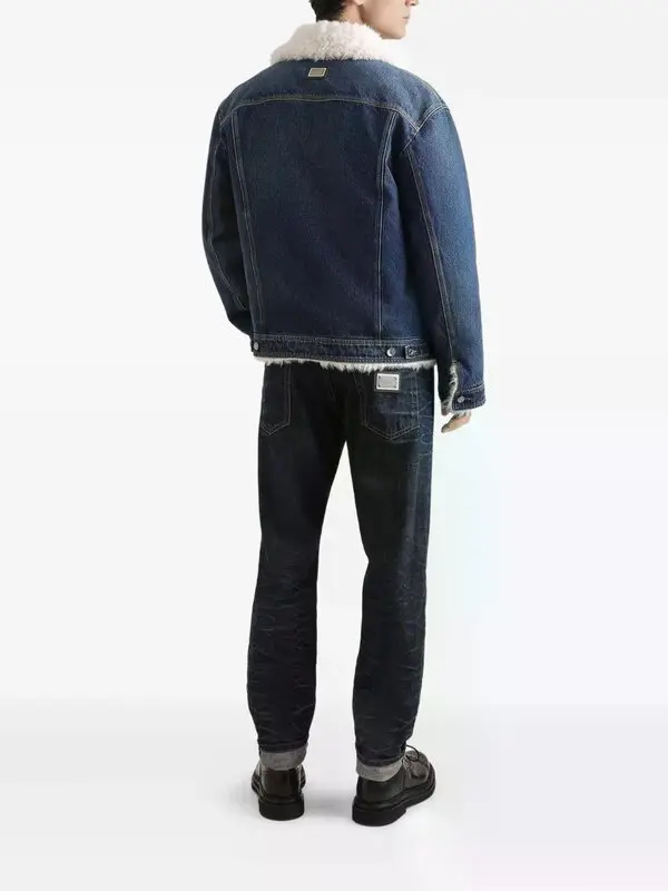 Dolce & Gabbana Logo Plaque Jeans
