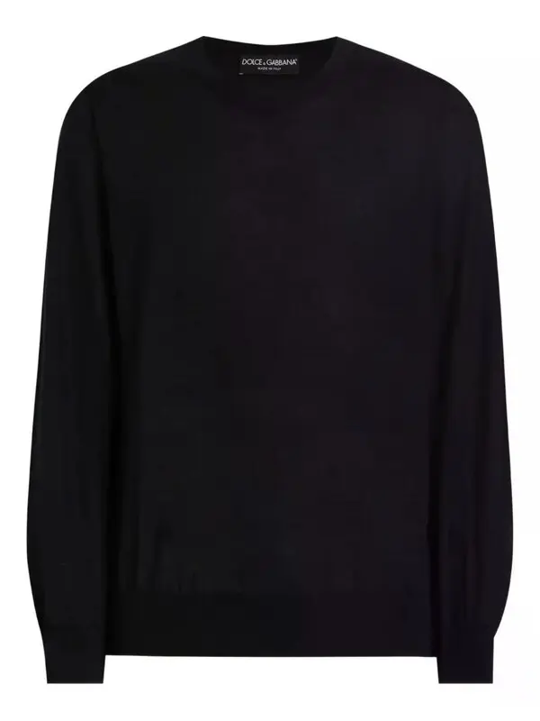 Dolce & Gabbana Round-neck Cashmere Sweater