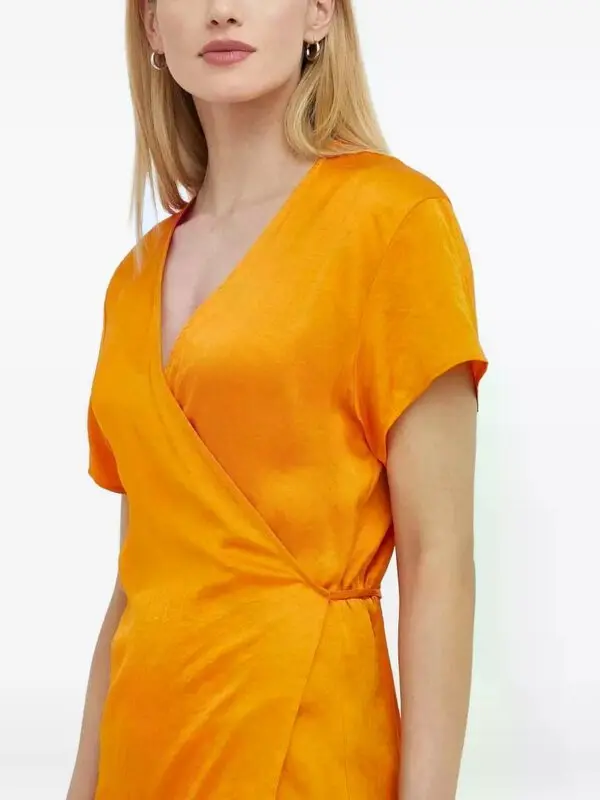 American Vintage Widland Wrap-front Mini Dress