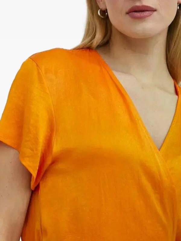 American Vintage Widland Wrap-front Mini Dress
