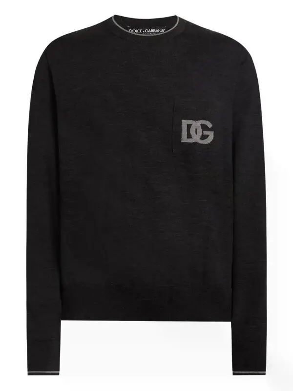 Dolce & Gabbana Logo Pocket Sweater