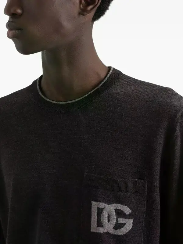 Dolce & Gabbana Logo Pocket Sweater