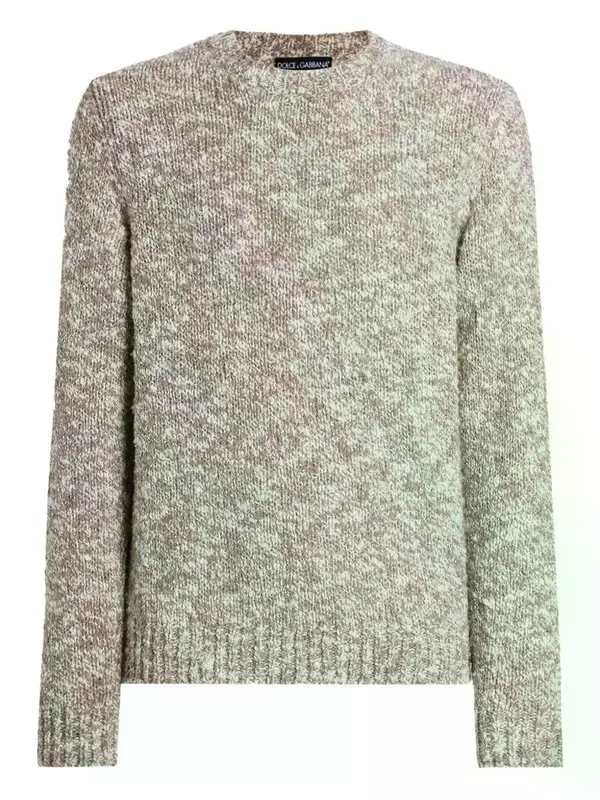 Dolce & Gabbana Speckled Knit Sweater