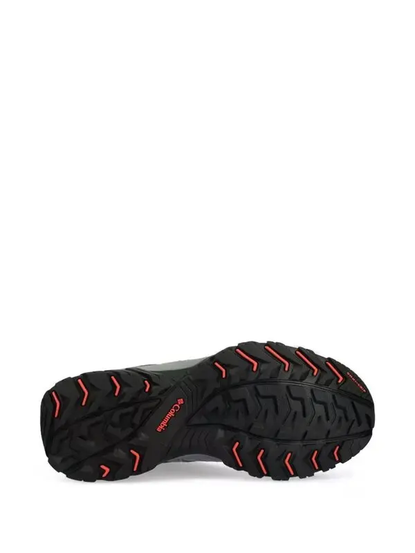 Columbia Suede And Mesh Paneled Lace-up Boots