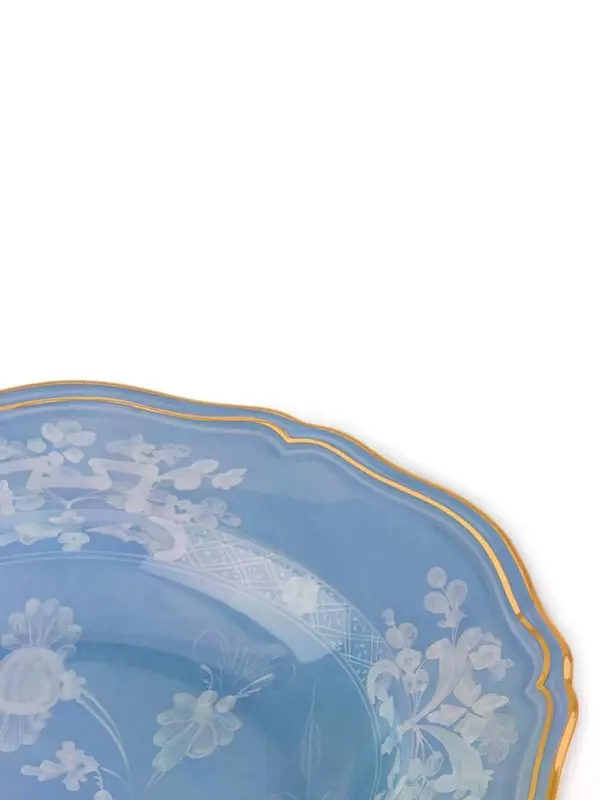 GINORI 1735 Oriente Italiano Soup Plate - Blue