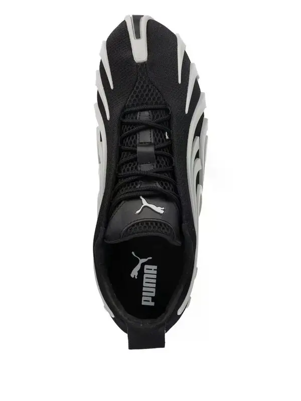 PUMA Wave-pattern Sneakers - Black