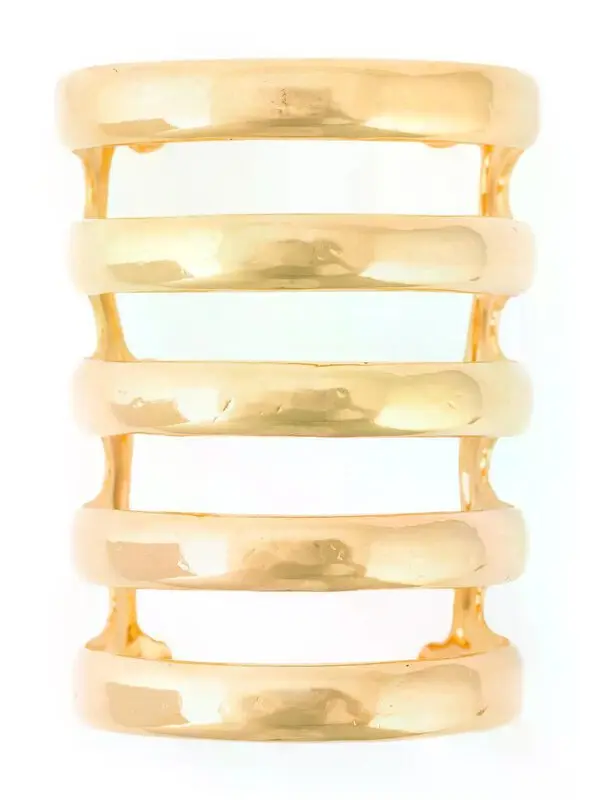 AURÉLIE BIDERMANN Esteban Gold Tone Stacked Cuff