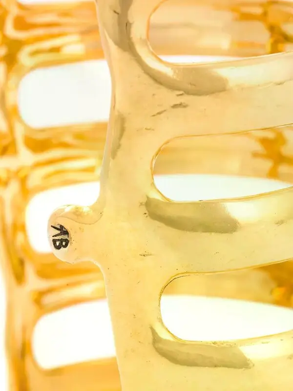 AURÉLIE BIDERMANN Esteban Gold Tone Stacked Cuff