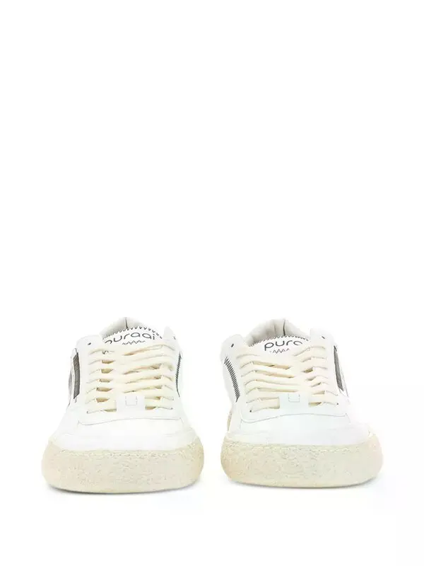 PURAAI Leather Panelled Sneakers