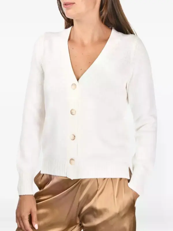 GRAN SASSO V-neck Buttoned Cardigan