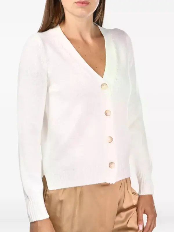 GRAN SASSO V-neck Buttoned Cardigan
