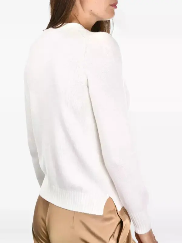 GRAN SASSO V-neck Buttoned Cardigan