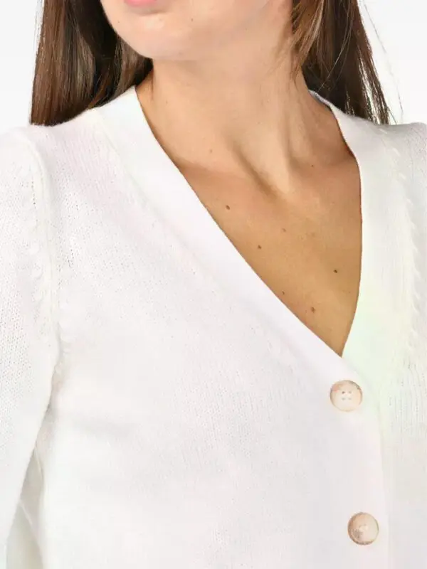 GRAN SASSO V-neck Buttoned Cardigan