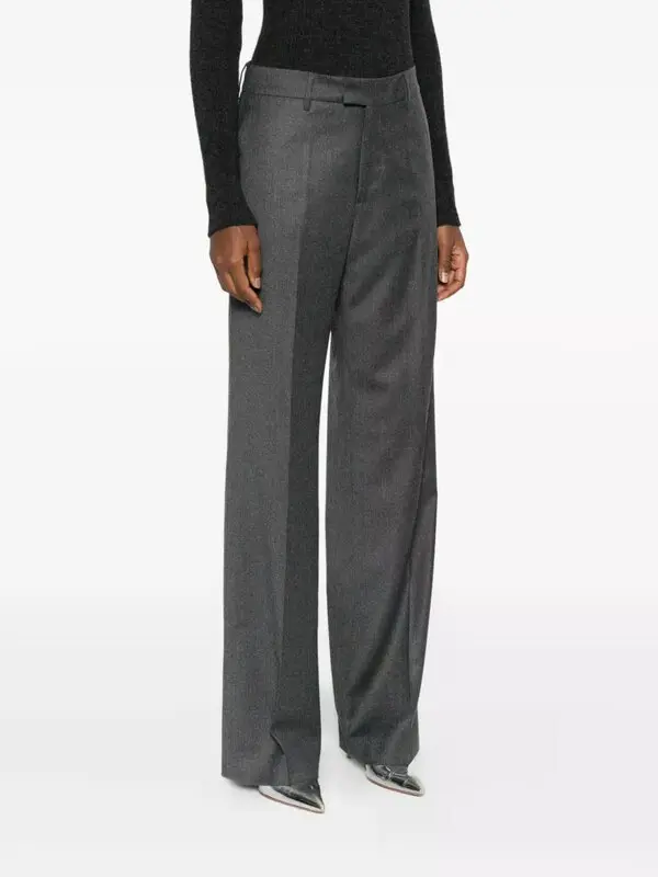 BERWICH Pleated Wool Trousers
