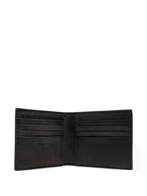 Dsquared2 Embossed Logo Leather Wallet