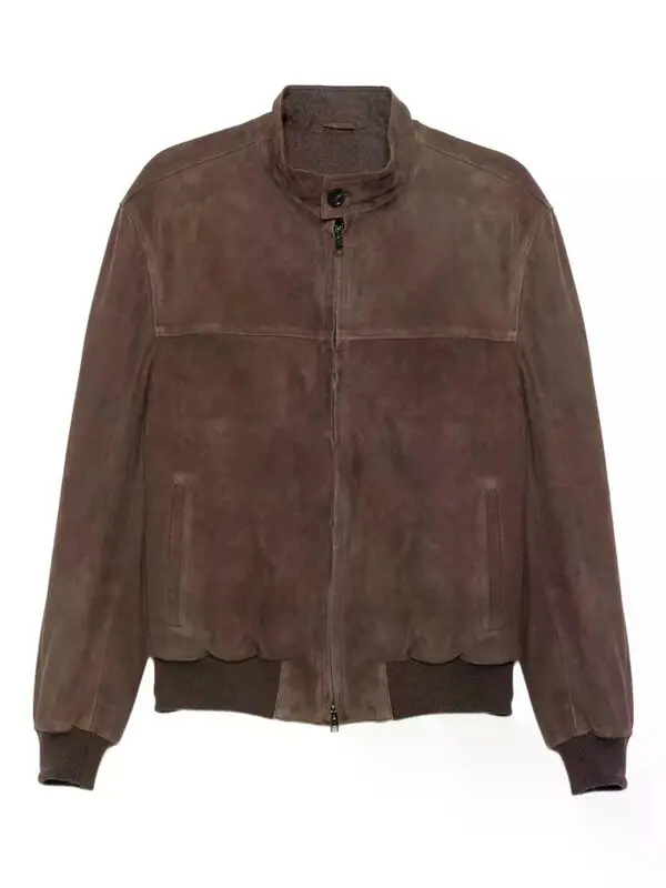 RIFUGIO Zip-up Suede Jacket