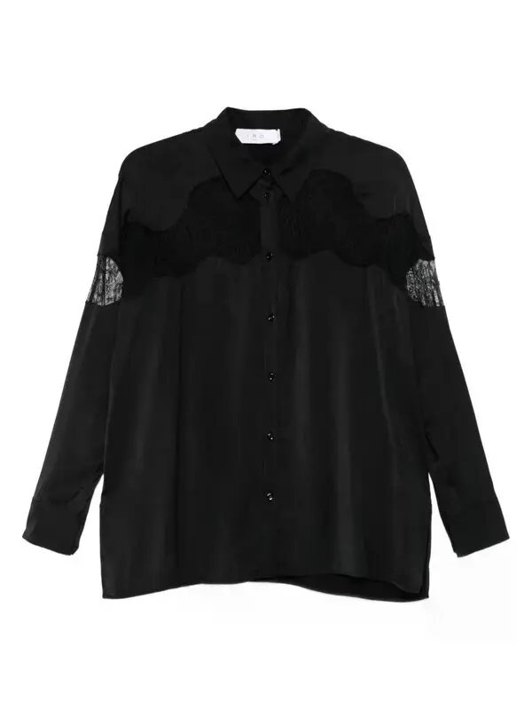 IRO PARIS Lace-insert Shirt