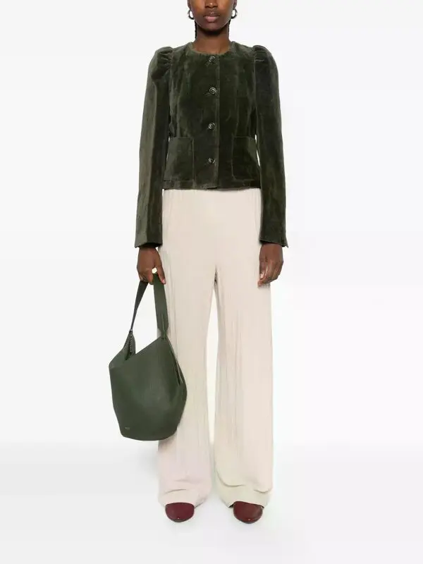 UMA WANG Velvet Long-sleeved Jacket