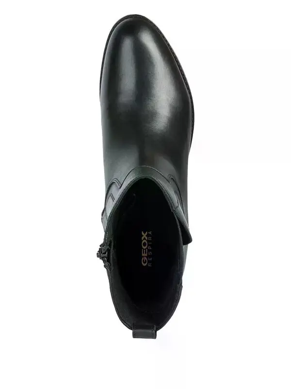 Geox Zip-fastening Leather Boots