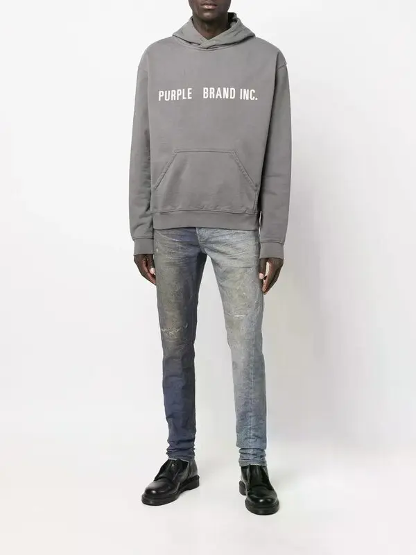 PURPLE BRAND Low-rise Skinny Jeans