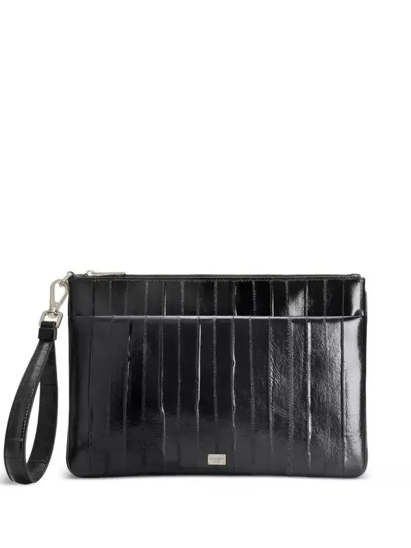 Dolce & Gabbana Zip-fastening Clutch - Black